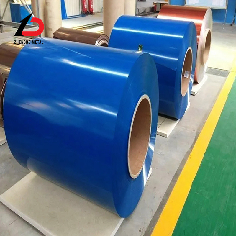 Ral Color PPGI Steel Coil PE SMP PVDF Metal Color Coated Coils