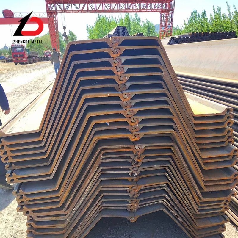GB Standard sheet pile z type Channel Type 6m 9m 12m Length