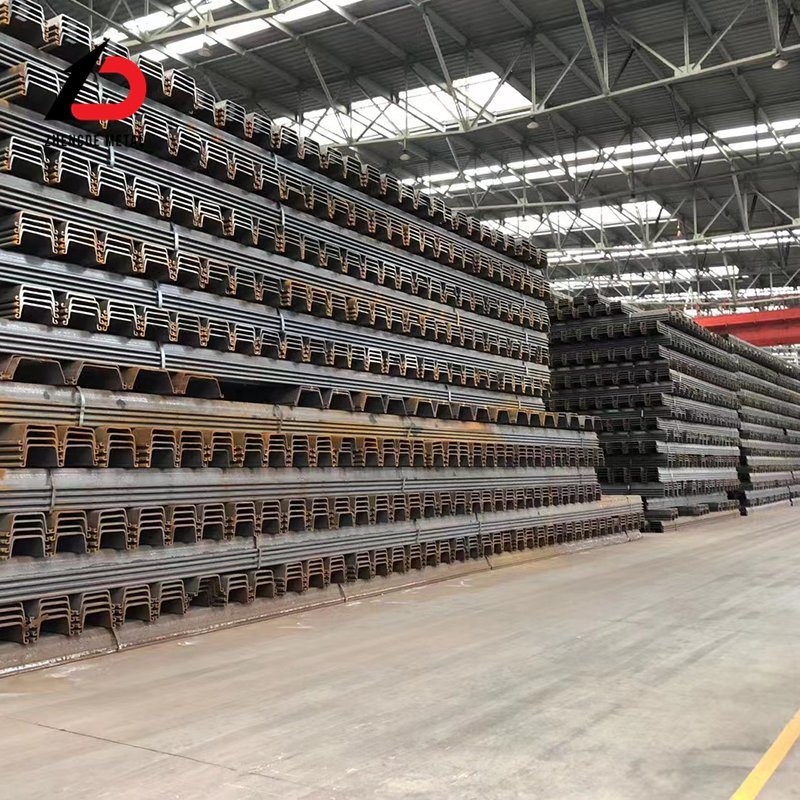 Hot Rolled larsen sheet pile 400X100X10.5mm U/Z Type Sy390, Syw295, Syw390